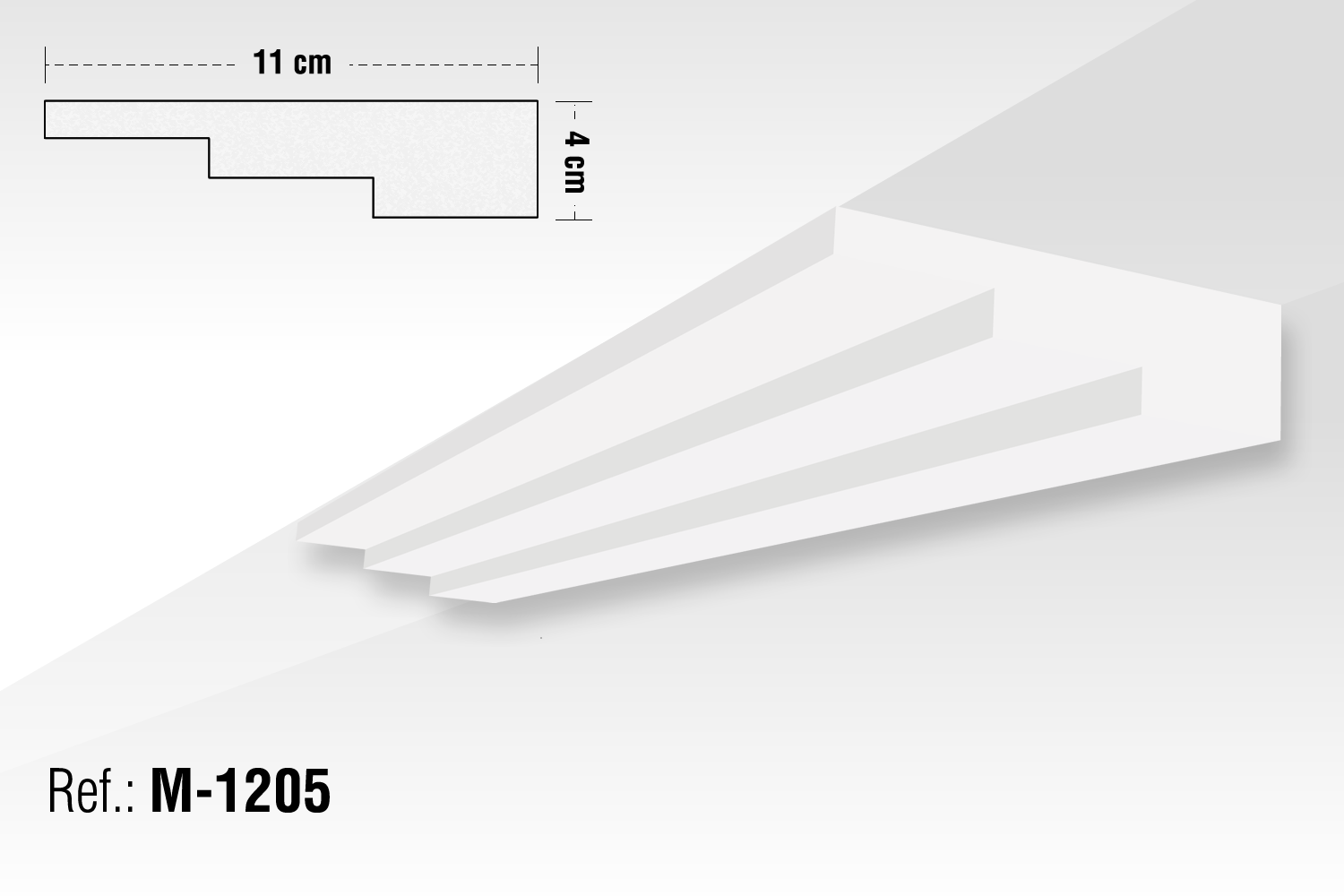 RODA - TETO - Dopol Molduras EPS
