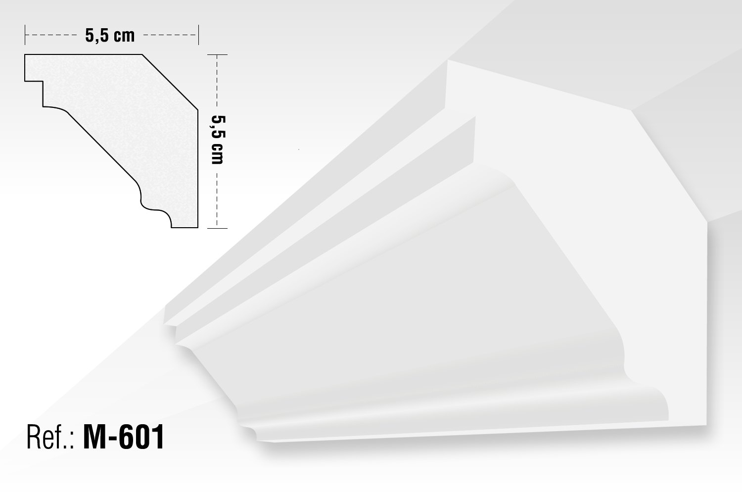 RODA - TETO - Dopol Molduras EPS