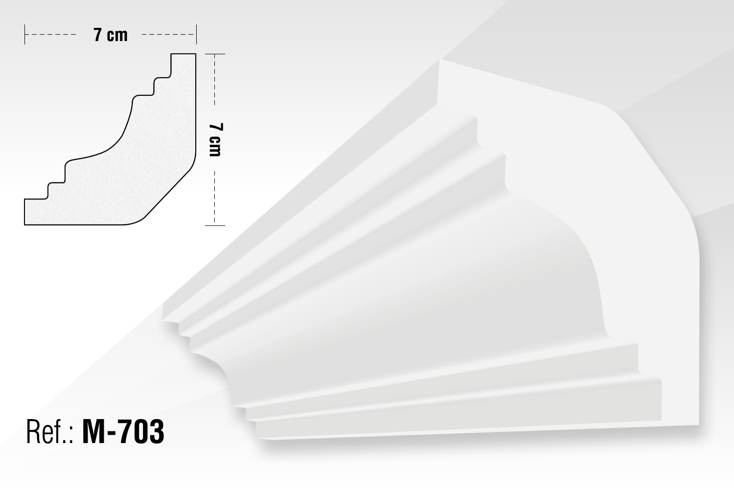 RODA - TETO - Dopol Molduras EPS